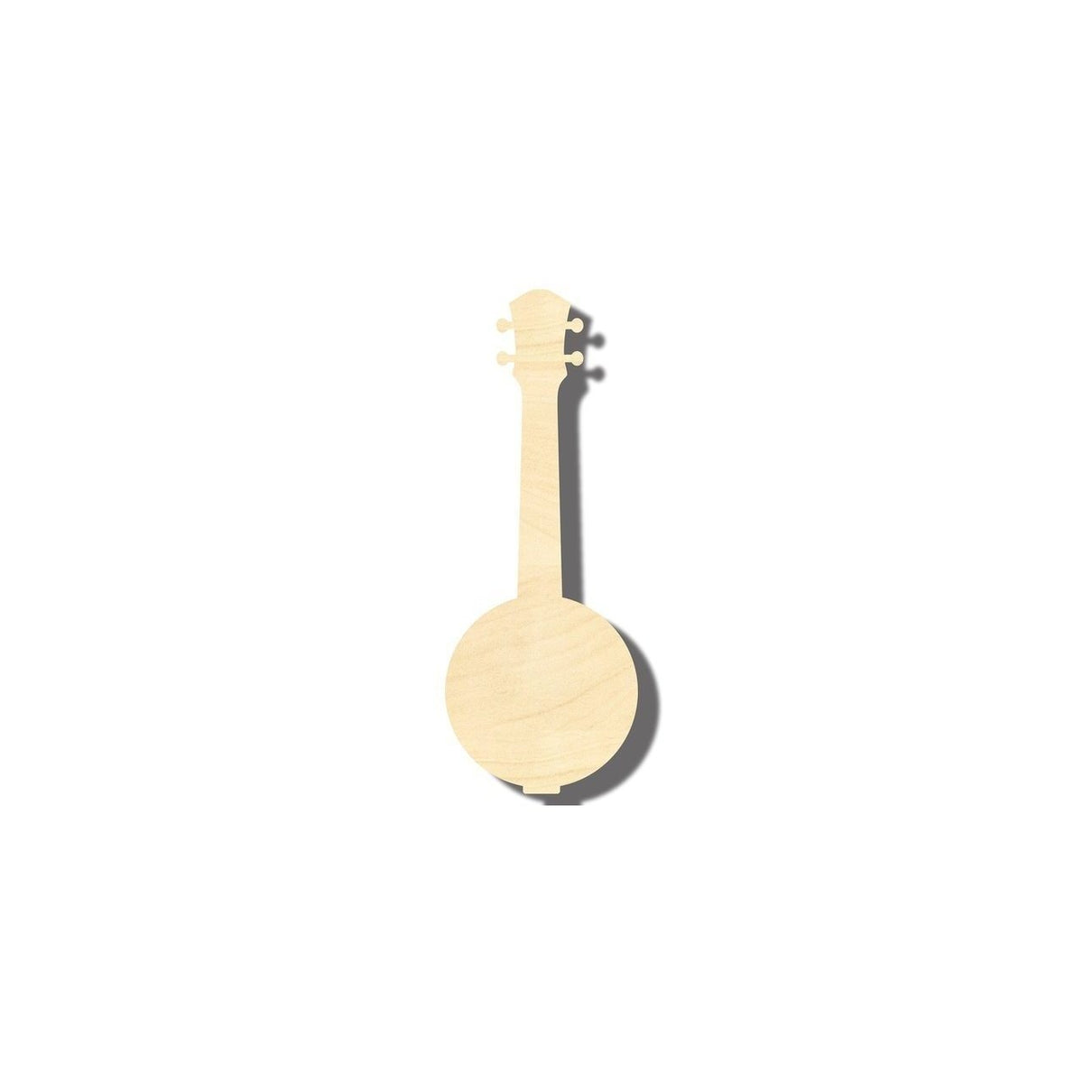 Unfinished Wood Banjo Shape - Craft - Music - up to 46" DIY – 24 Hour ...
