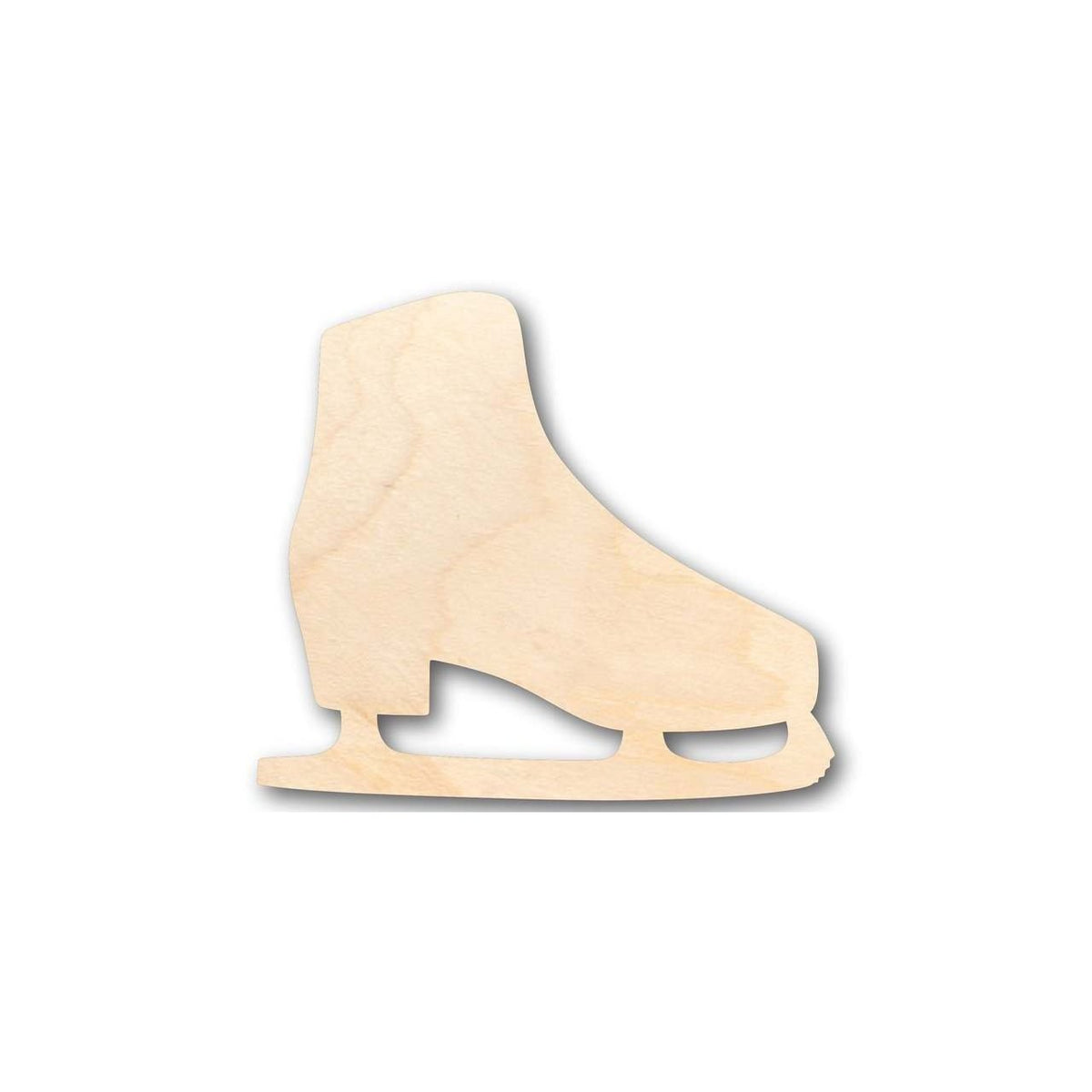Unfinished Wood Ice Skate Shape - Winter - Craft - up to 46" DIY – 24 ...