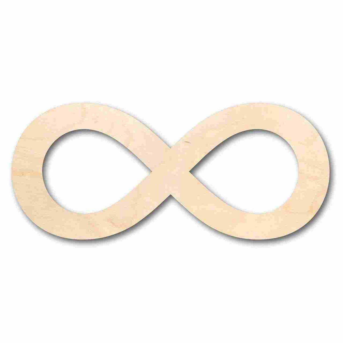 Unfinished Wood Infinity Symbol - Craft - up to 46" DIY – 24 Hour Crafts